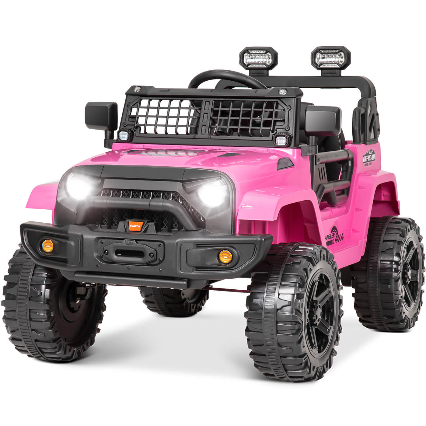 RO1 Electric Ride On Truck, Toy Remote Control - Funtok